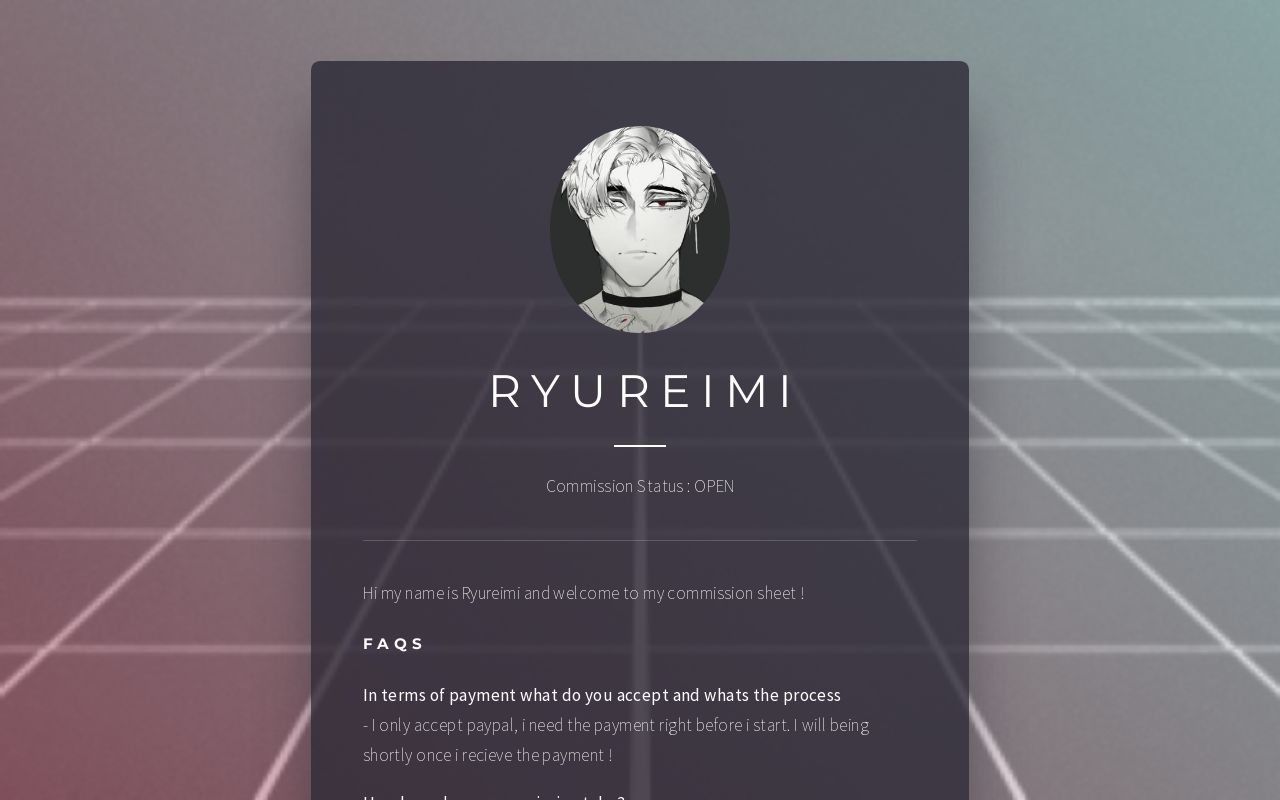 Ryureimi's Commission info